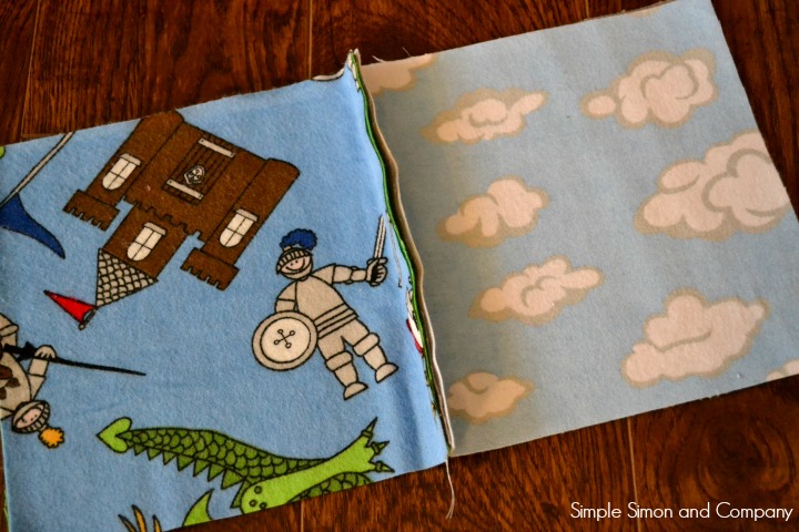 EASY Ragged Baby Blanket Tutorial - Simple Simon and Company