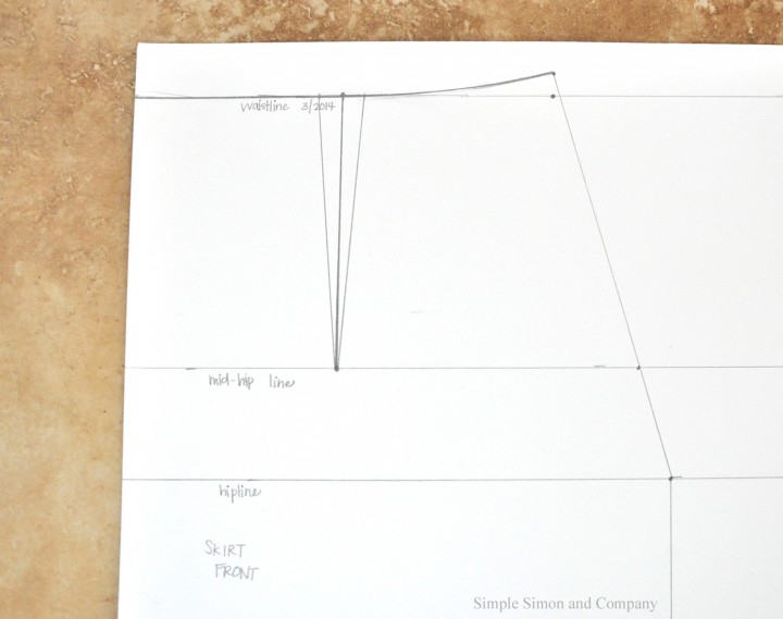 Pencil Skirt Sew Along: Drafting a Skirt Sloper - Simple Simon and Company
