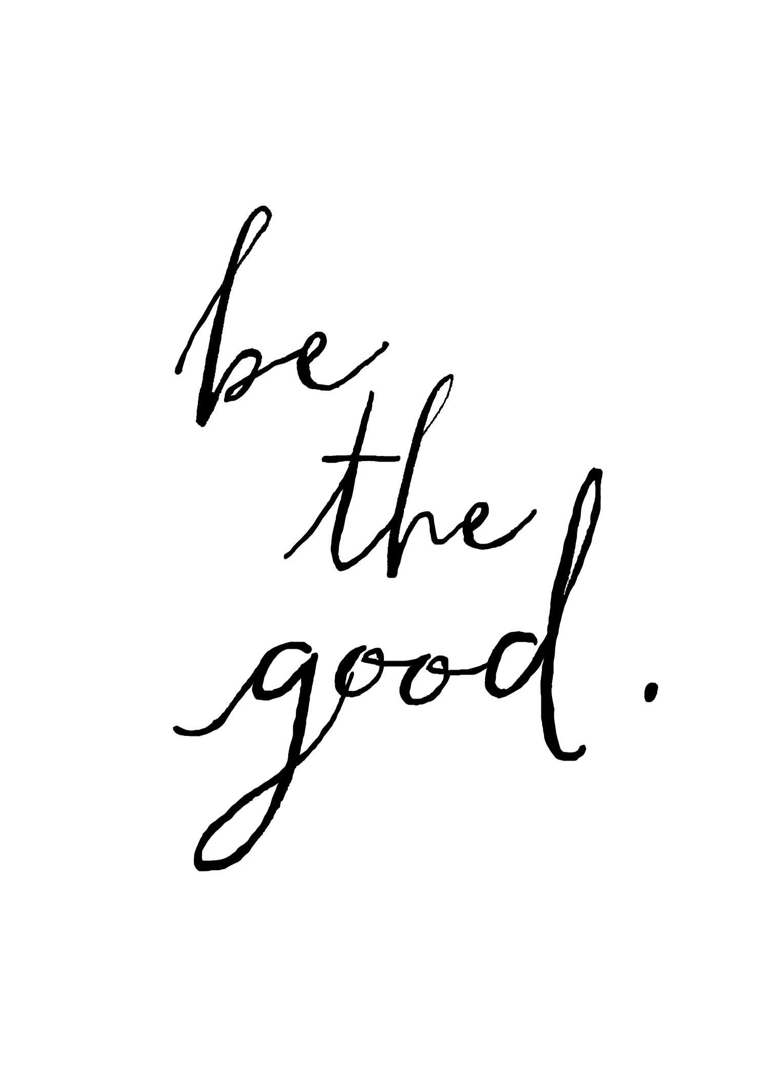 be the good. - Simple Simon and Company