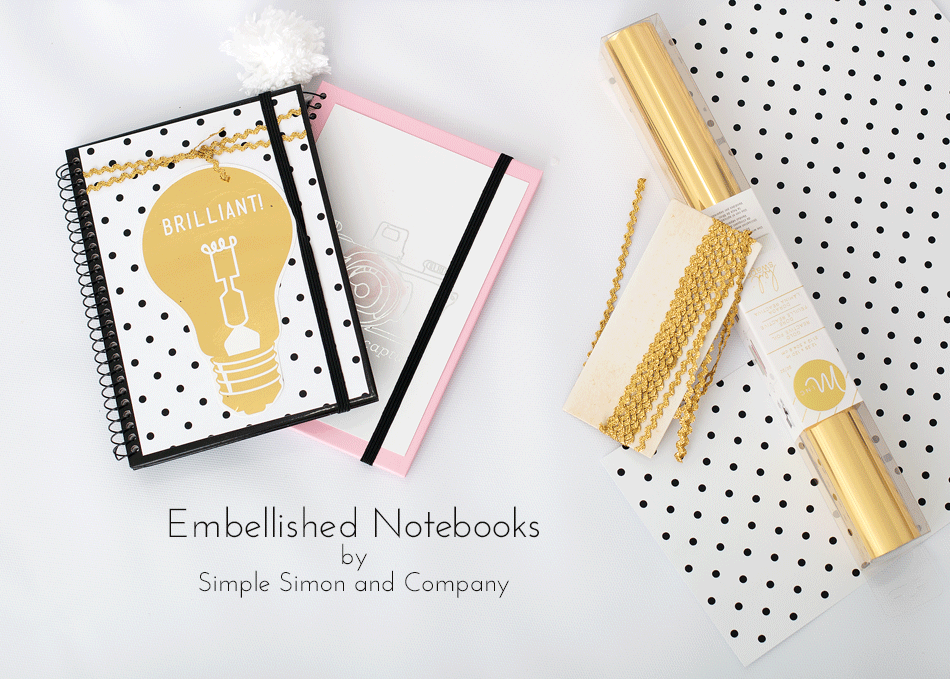 Embellished Notebooks - Simple Simon and Company