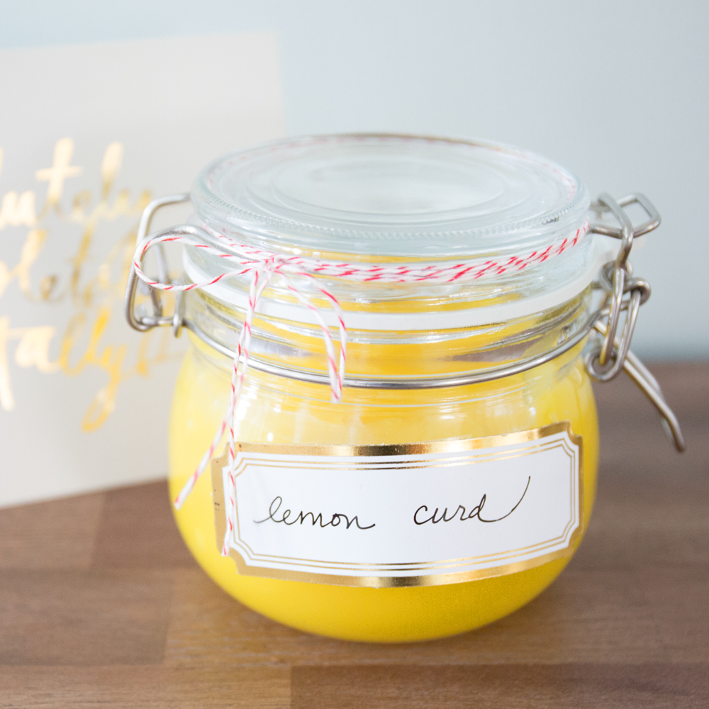 Lemon Curd (and cute tags to go with it!) - Simple Simon and Company