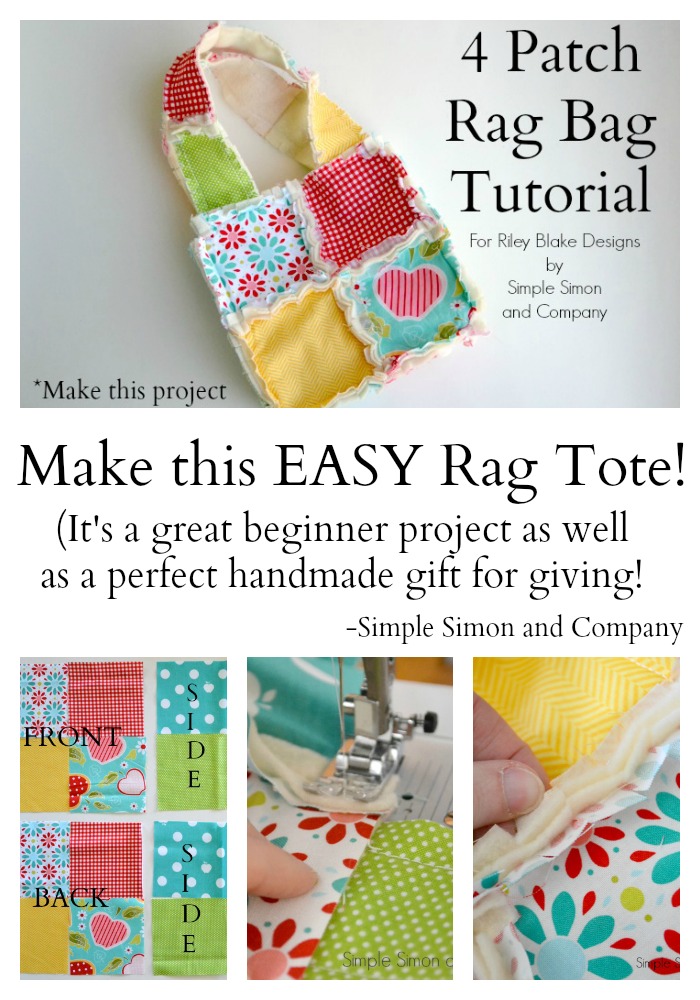 Rag-a-Palooza (Ragged Bag and Ragged Blanket Tutorials) - Simple Simon ...