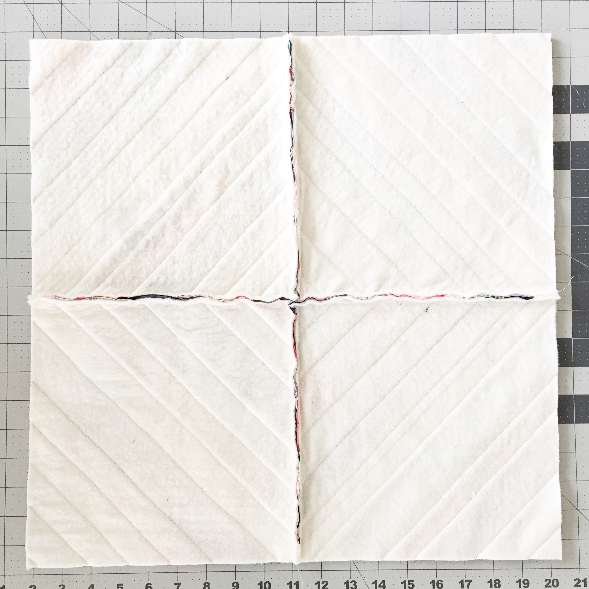 String Quilt Block-Making the Mini Quilt (Part 2) - Simple Simon and ...