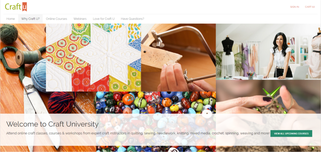 Craft University Courses.....come sew with us! - Simple Simon and Company