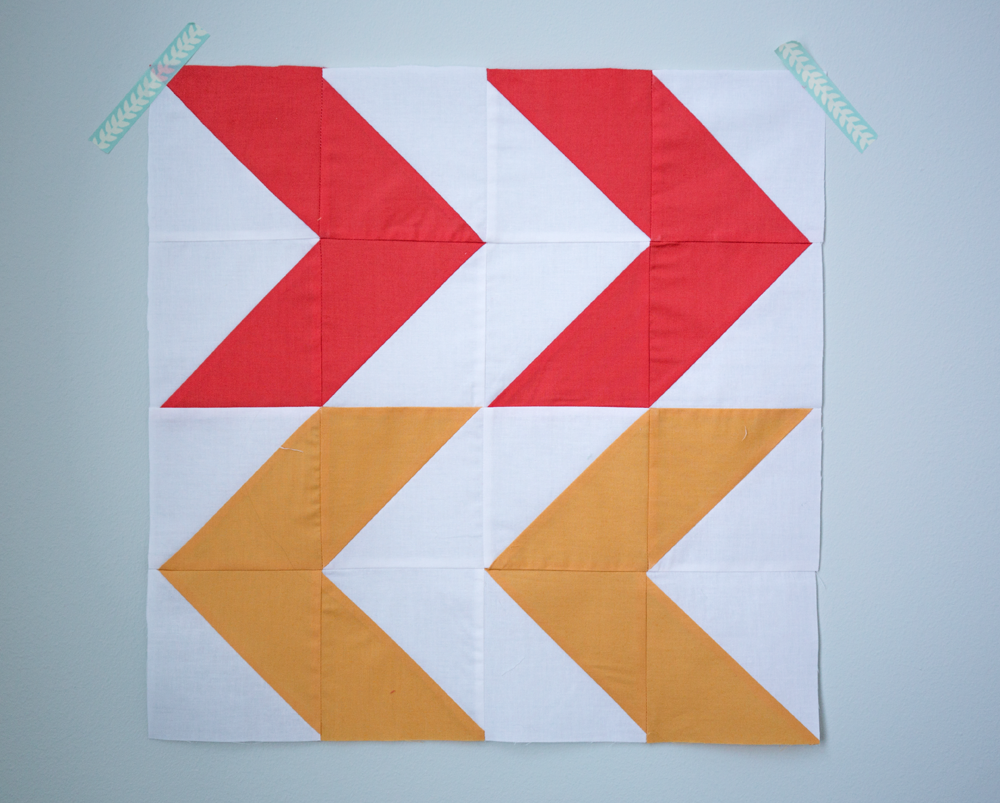 November Quilt Block of the Month–Double Arrows Quilt Block | Simple ...