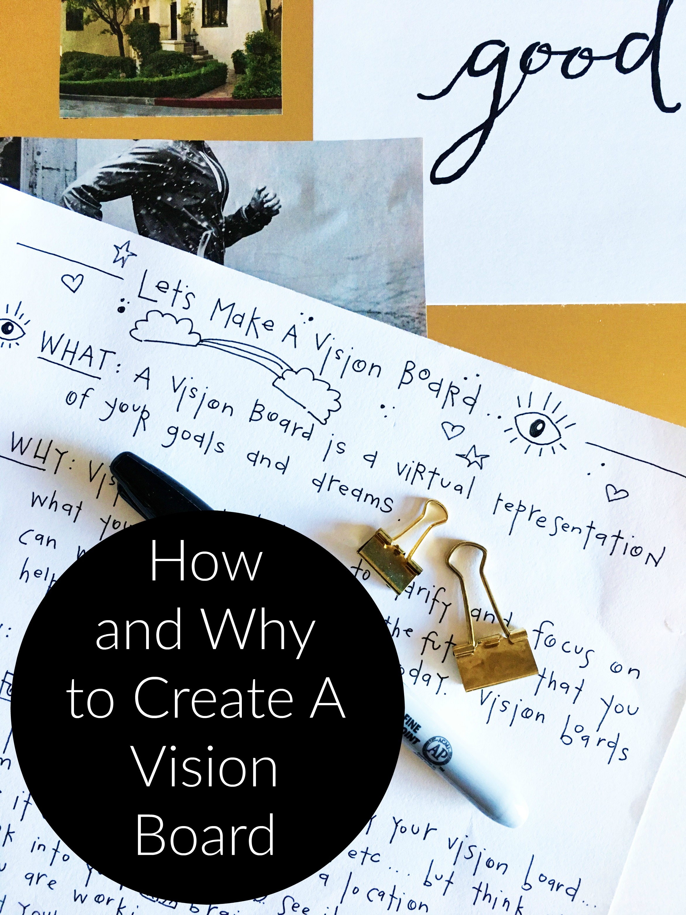 What is a Vision Board and How to Make One - Simple Simon and Company