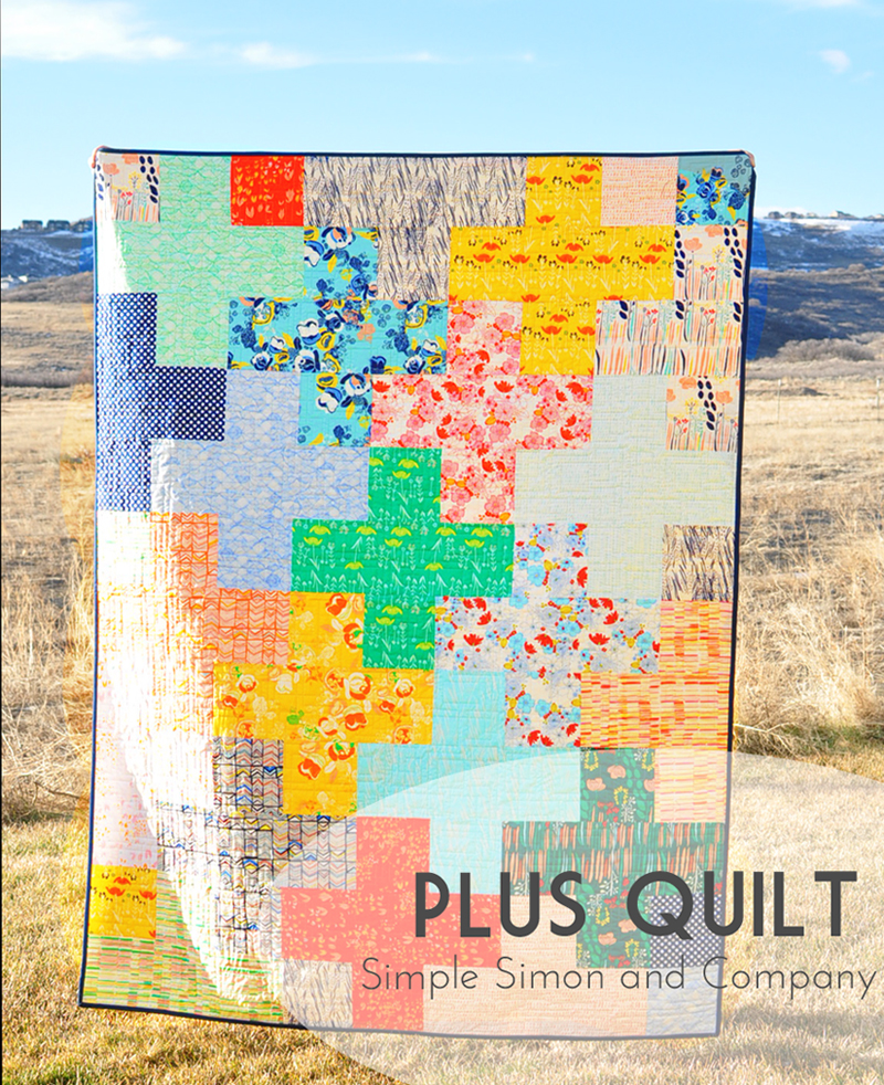 Plus Quilt Pattern - Simple Simon and Company