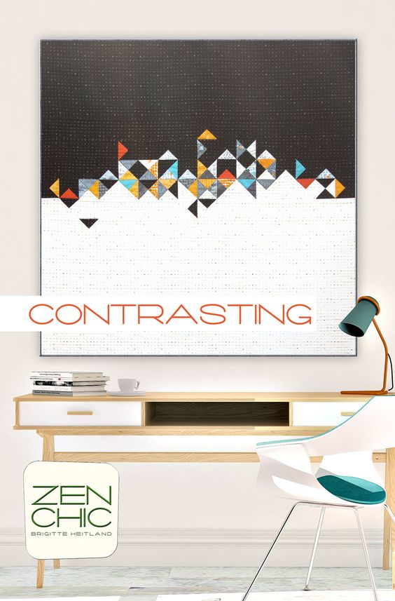 Modern Quilt Along-High Contrast - Simple Simon and Company