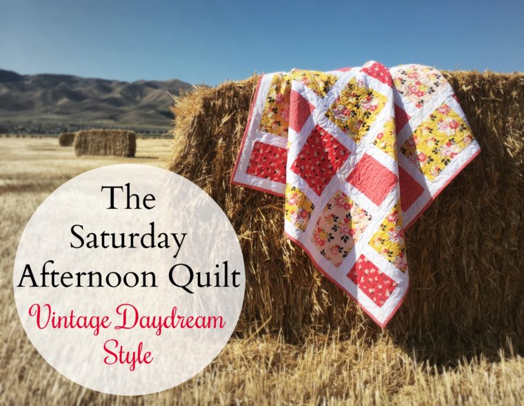 Saturday Afternoon Quilt Vintage Daydream Style - Simple Simon and Company