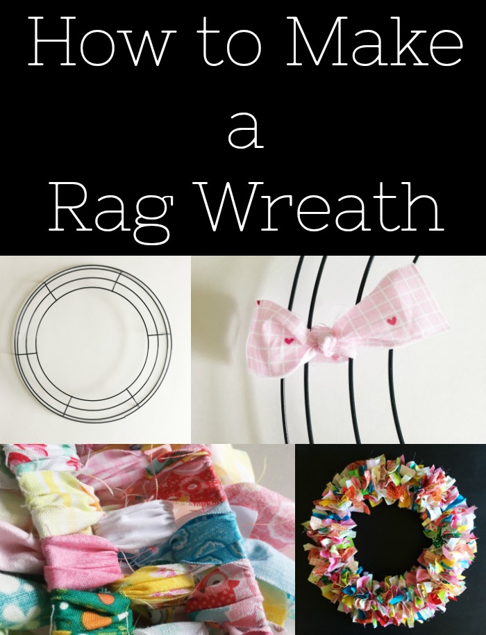 How to Make a Rag Wreath | Simple Simon and Company | Bloglovin’