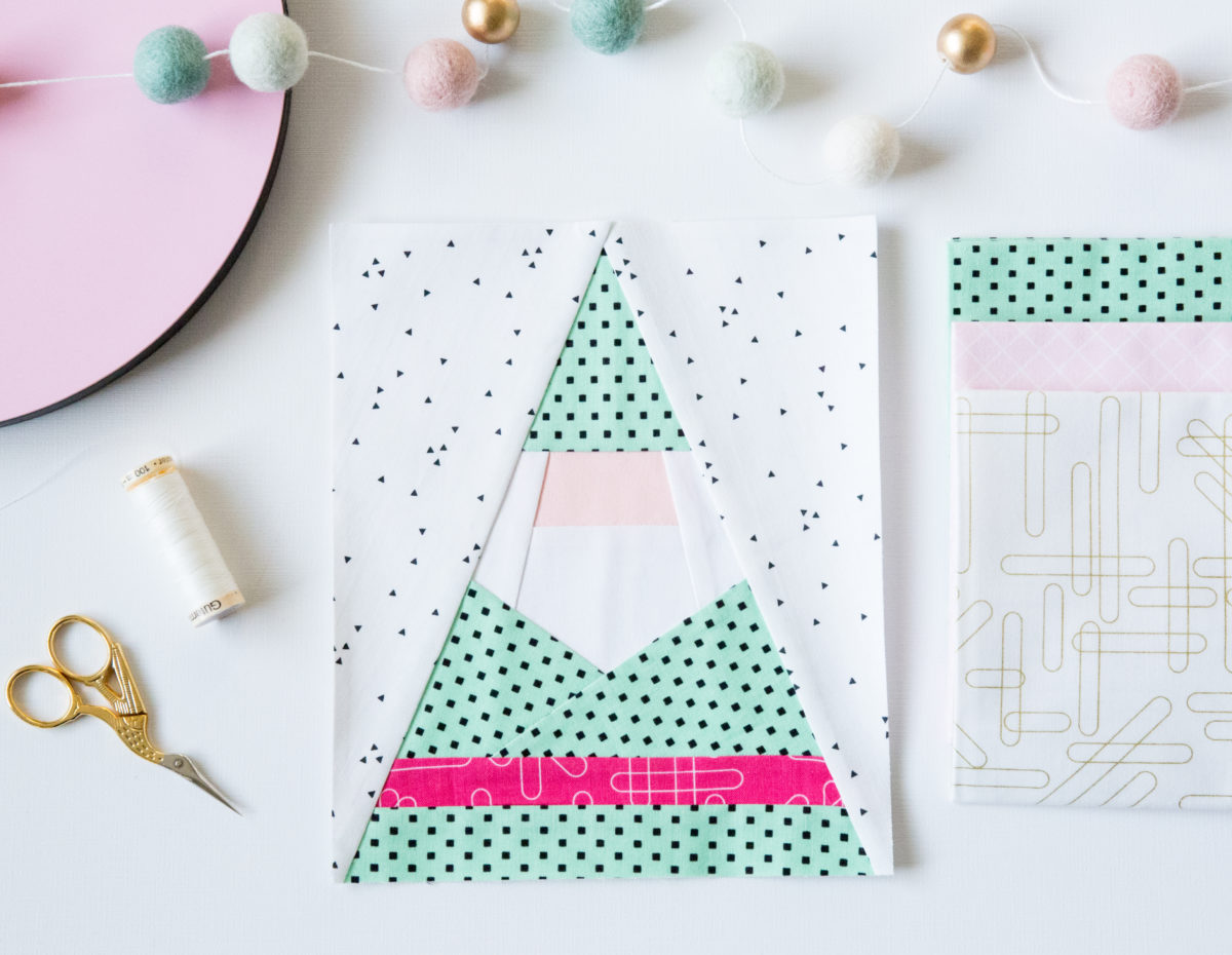 Santa Gnome and Christmas Tree Paper Pieced Quilt Blocks - Simple Simon ... Santa Gnome and Christmas Tree Paper Pieced Quilt Blocks - Simple Simon ...