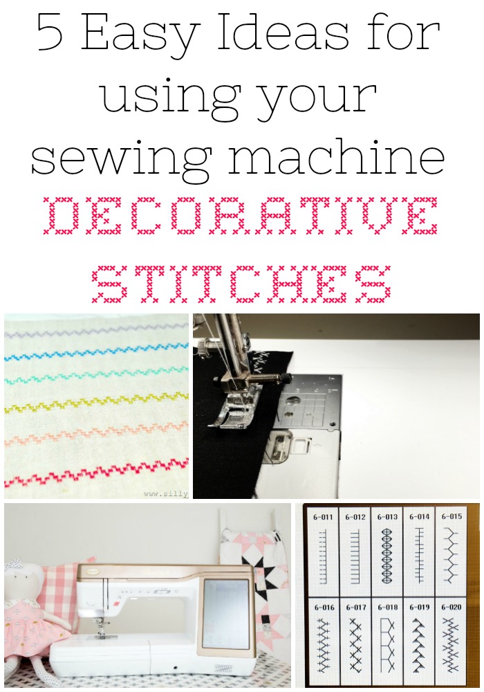 Fun Ways to Use Decorative Stitching - Simple Simon and Company