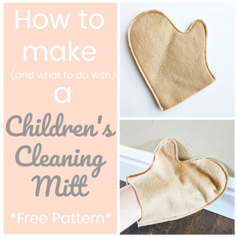 Children's Cleaning Mitt Pattern - Simple Simon and Company