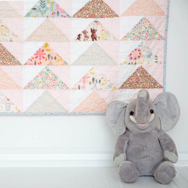 Take Flight Baby Quilt Pattern - Simple Simon and Company