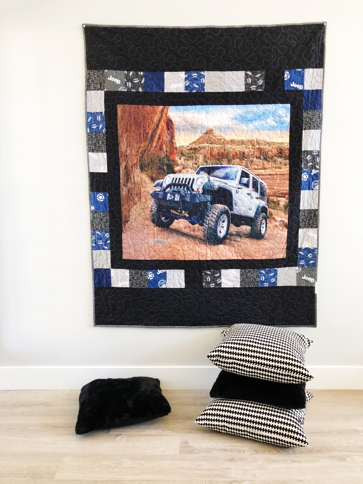 A Jeep Quilt (With a How-To) - Simple Simon and Company