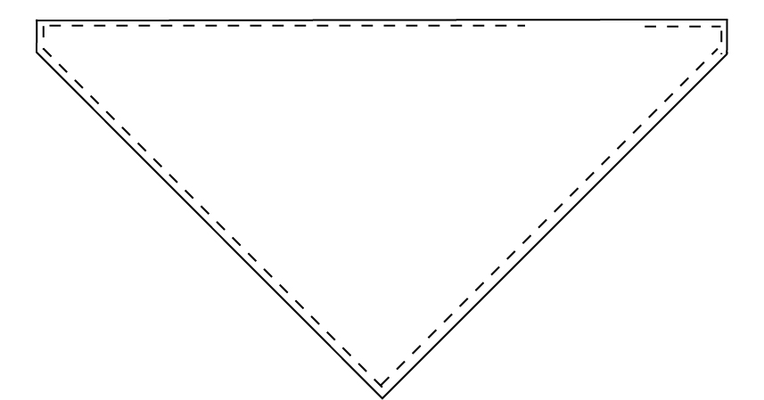 Simple Triangle Baby Bib Tutorial - Simple Simon and Company
