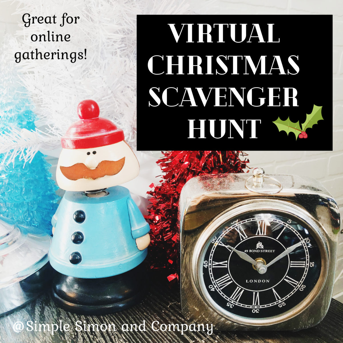 Christmas Scavenger Hunt (Virtual) - Simple Simon and Company