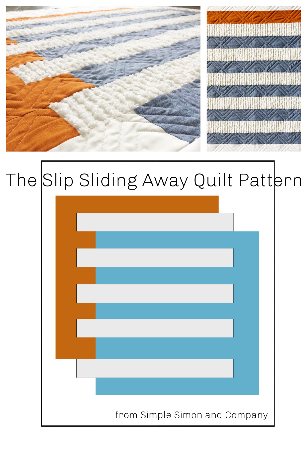 Slip Sliding Away Quilt Pattern - Simple Simon and Company