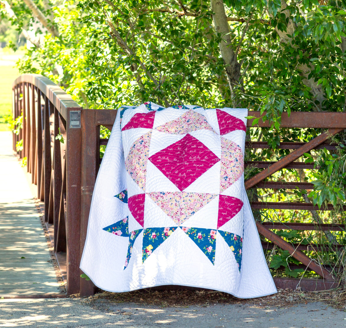 Garden Bloom Quilt Pattern - Simple Simon and Company