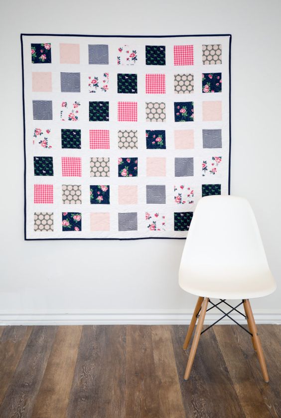 Easy Beginner Quilt Patterns that Use Simple Squares - Simple Simon and ...